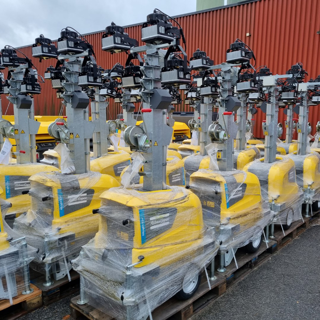 Atlas Copco HiLight E3+ Belysningsmast | Köp online hos SMT Sweden