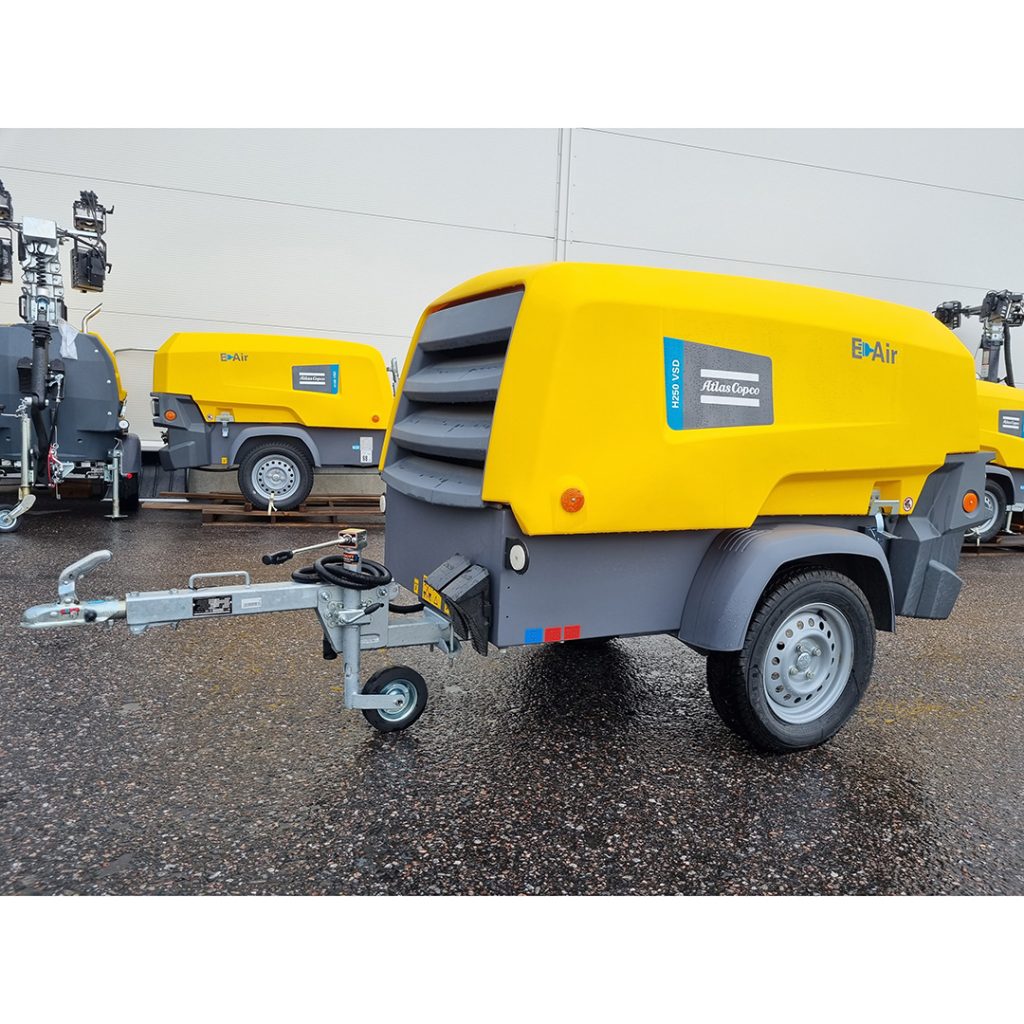 Atlas Copco E-Air H250 VSD Eldriven | Beställ din från SMT Sweden