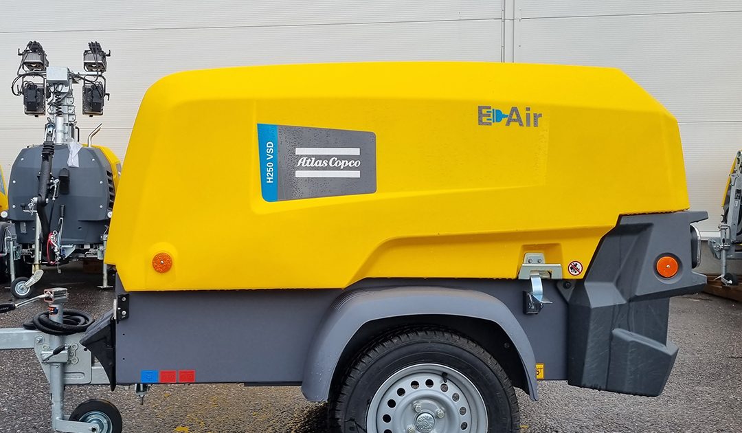 Atlas Copco E-Air H250 VSD Eldriven | Beställ din från SMT Sweden