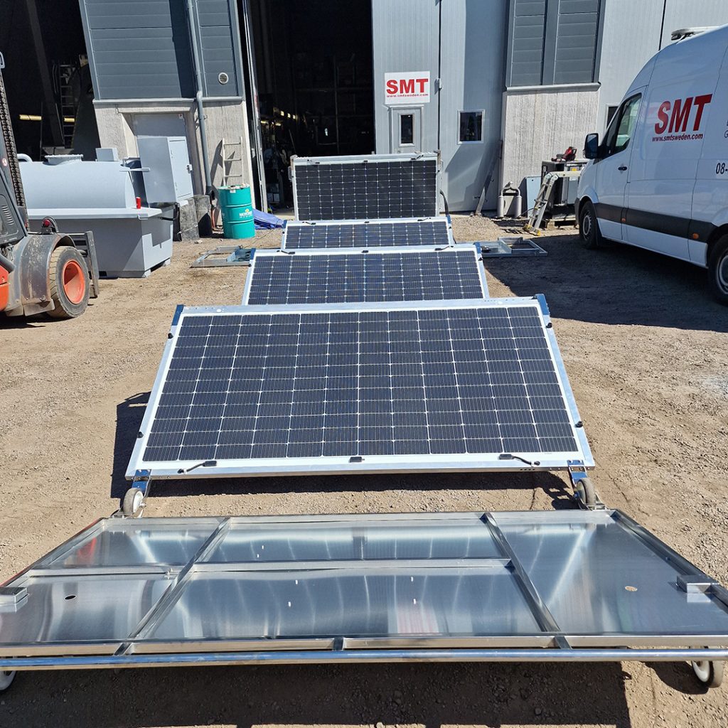 Atlas Copco ZSP7-30 Mobil solpanel | SMT Sweden