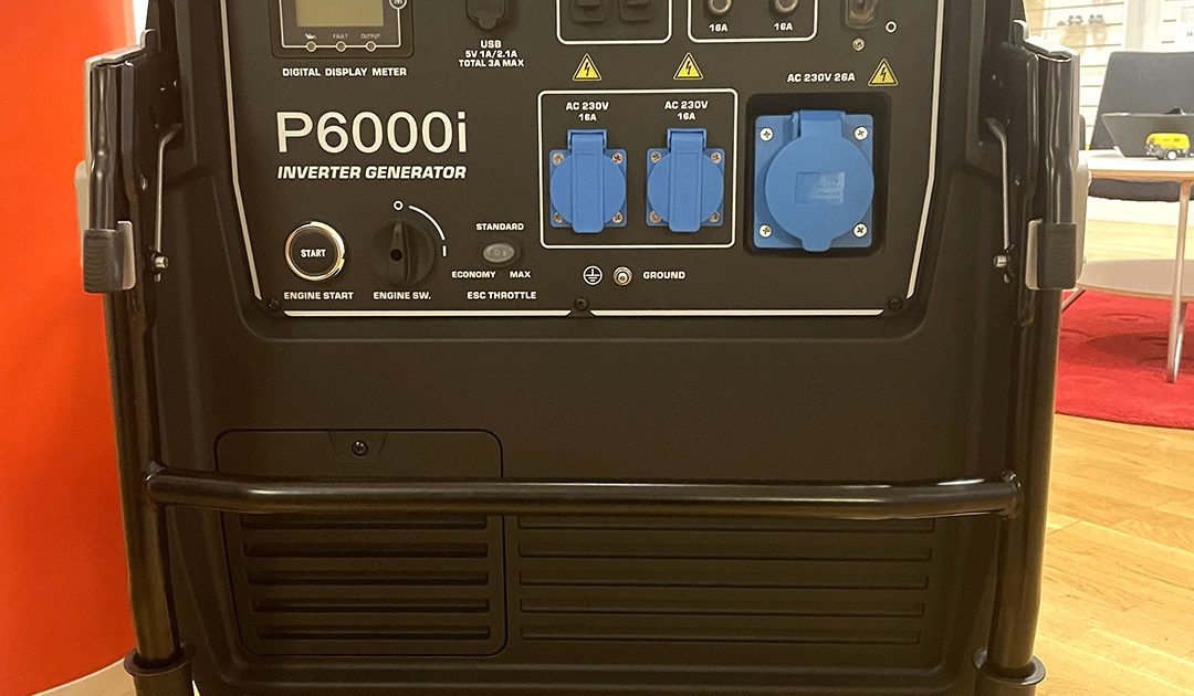 Atlas Copco P6000i elverk | SMT Sweden