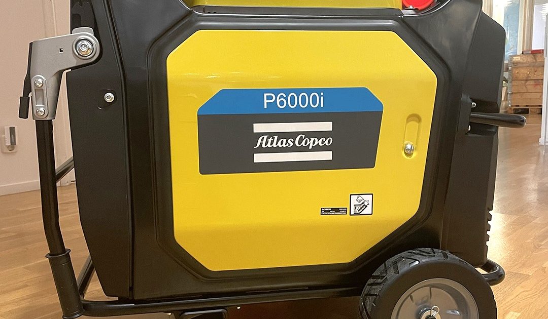 Atlas Copco P6000i elverk | SMT Sweden
