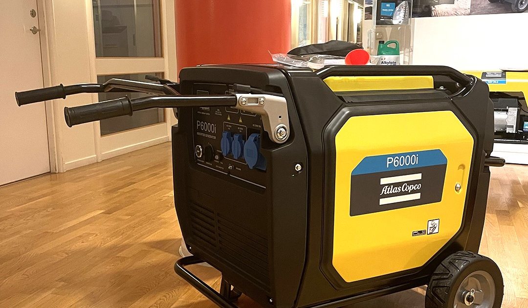 Atlas Copco P6000i elverk | SMT Sweden