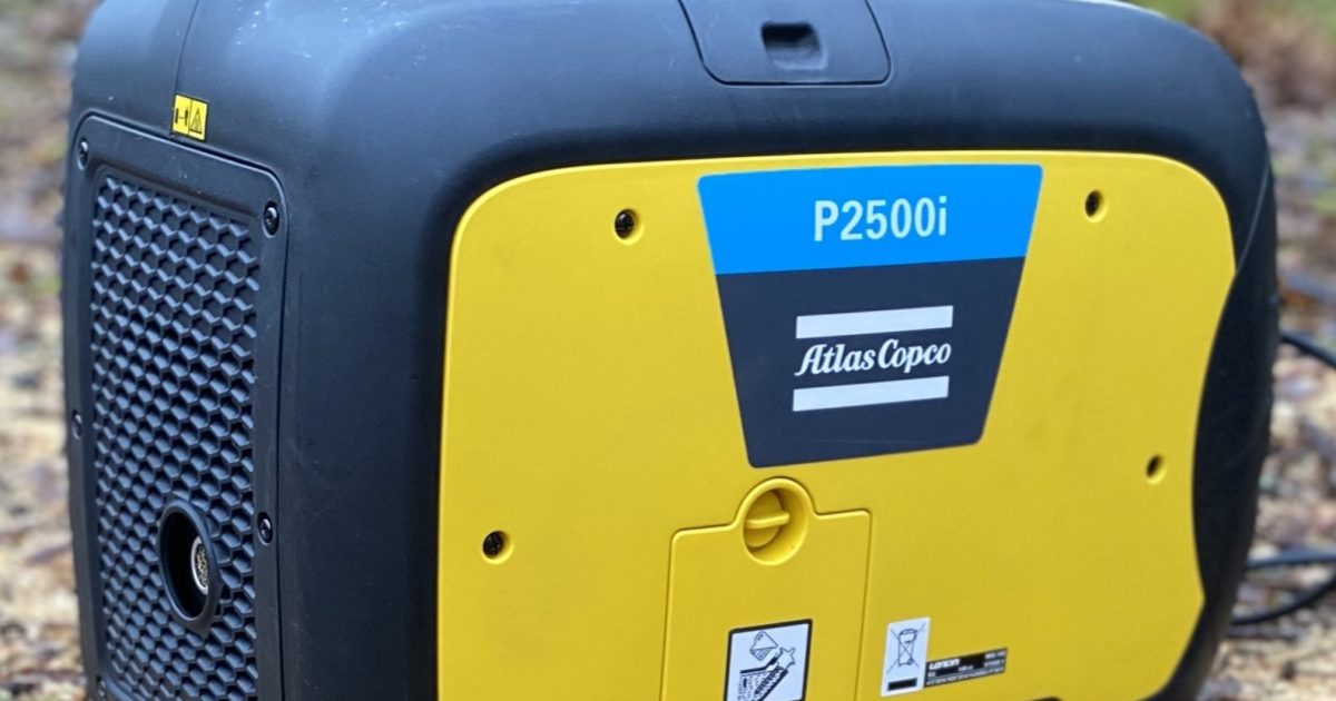 Atlas Copco P2500i Elverk | portabel generator | SMT Sweden