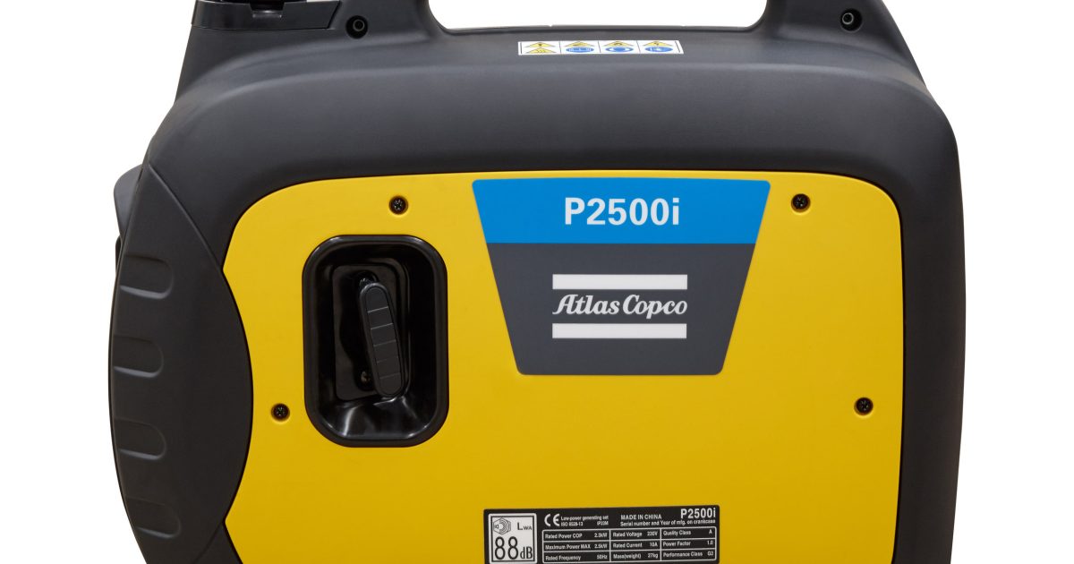 Atlas Copco P2500i Elverk | portabel generator | SMT Sweden