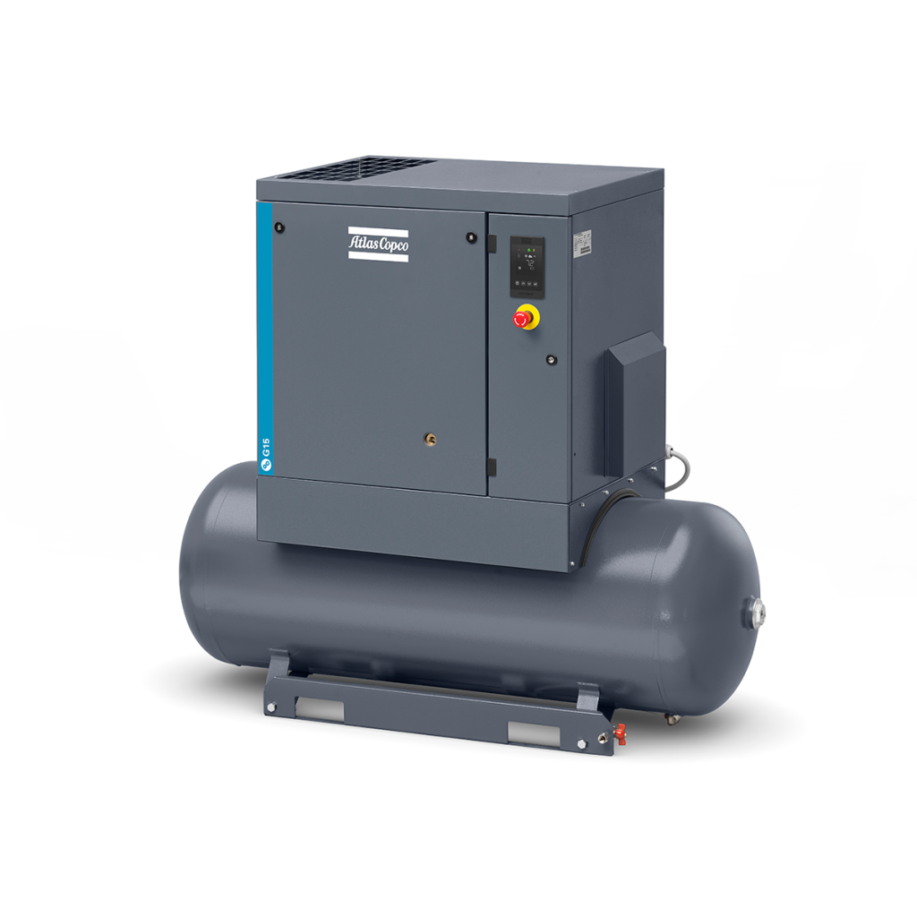 Atlas Copco G15 Skruvkompressor | SMT Sweden