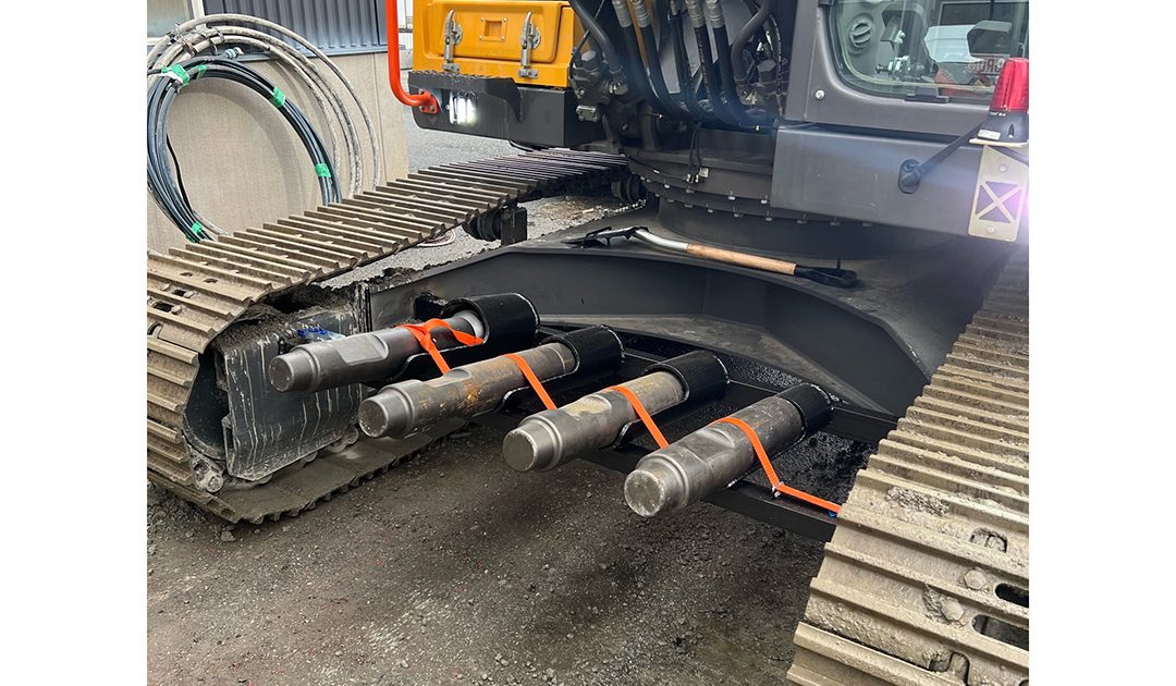 Volvo EC250-D7 Pålningsrigg | SMT Sweden