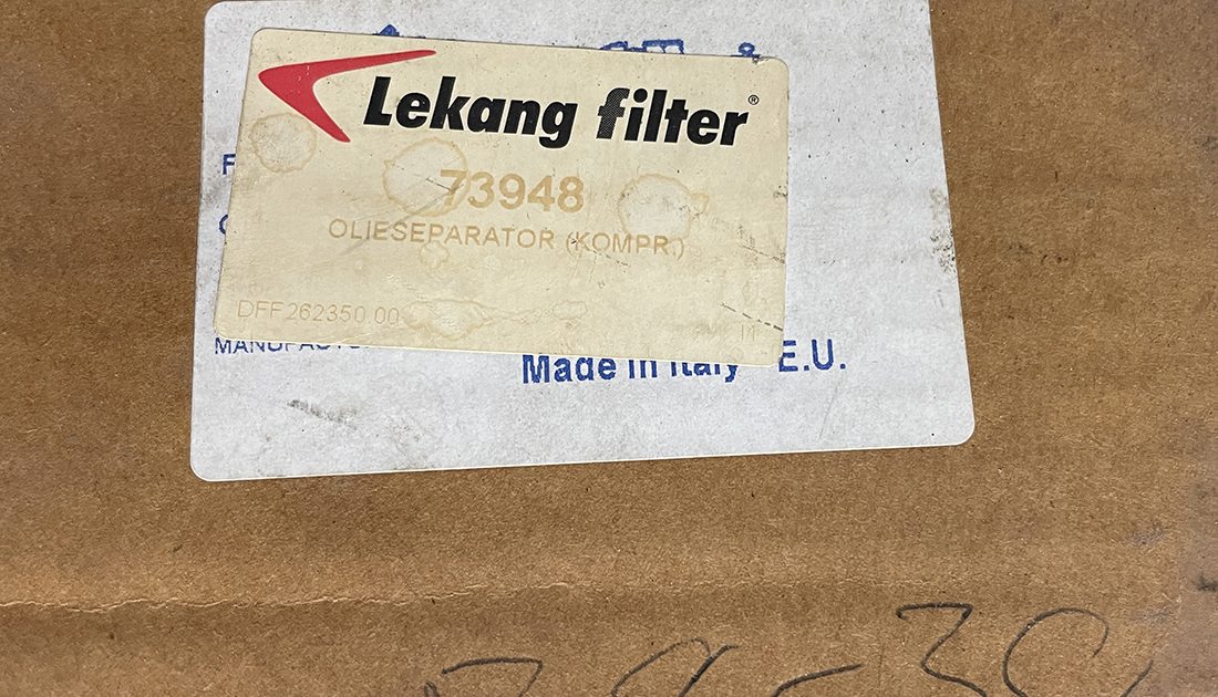 Lekang separatorfilter XRHS 350 | SMT Sweden