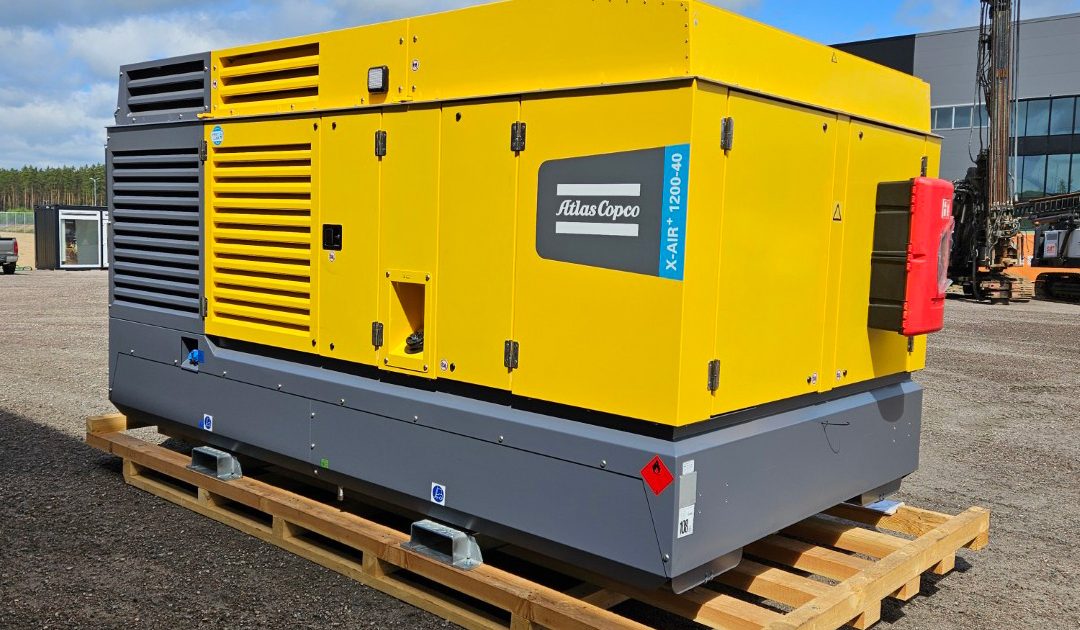 40 bar kompressor | Atlas Copco DrillAir X-Air 1200-40