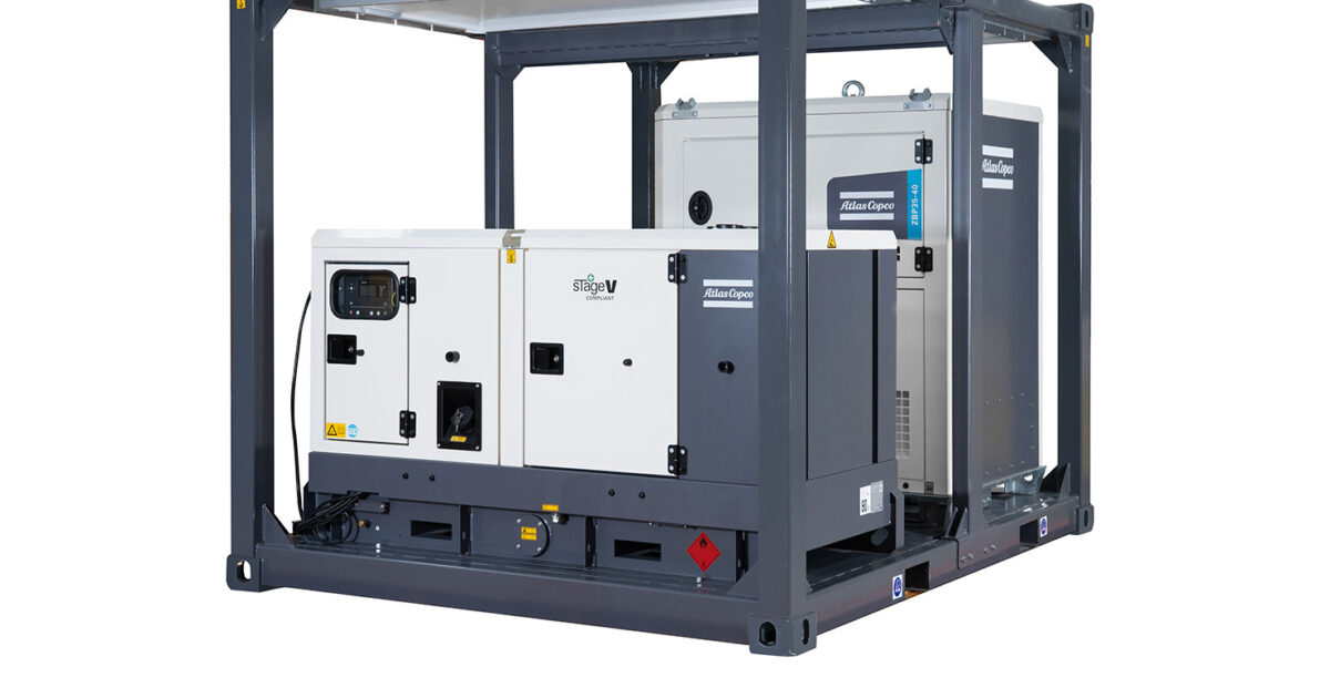 Atlas Copco EPH 80 hybridsystem | SMT Sweden