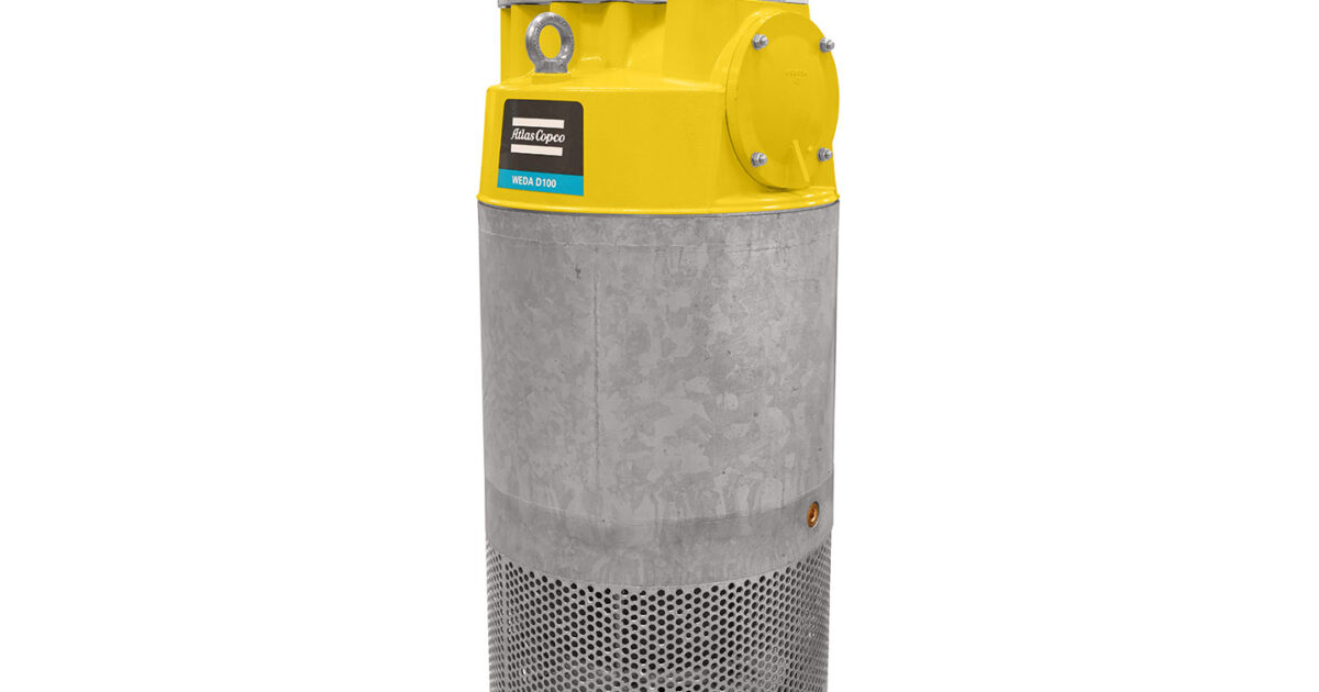 Atlas Copco WEDA D100N soft start Vattenpump | Köp online hos SMT Sweden