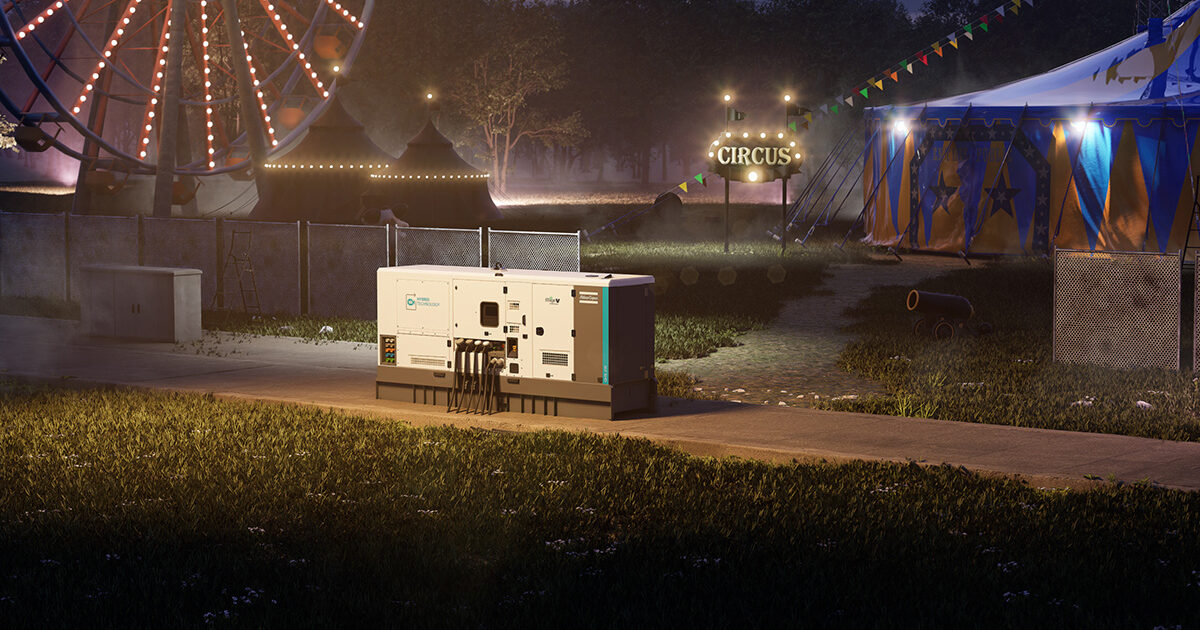 Atlas Copco QHS 200 S5 Hybridgenerator | SMT Sweden
